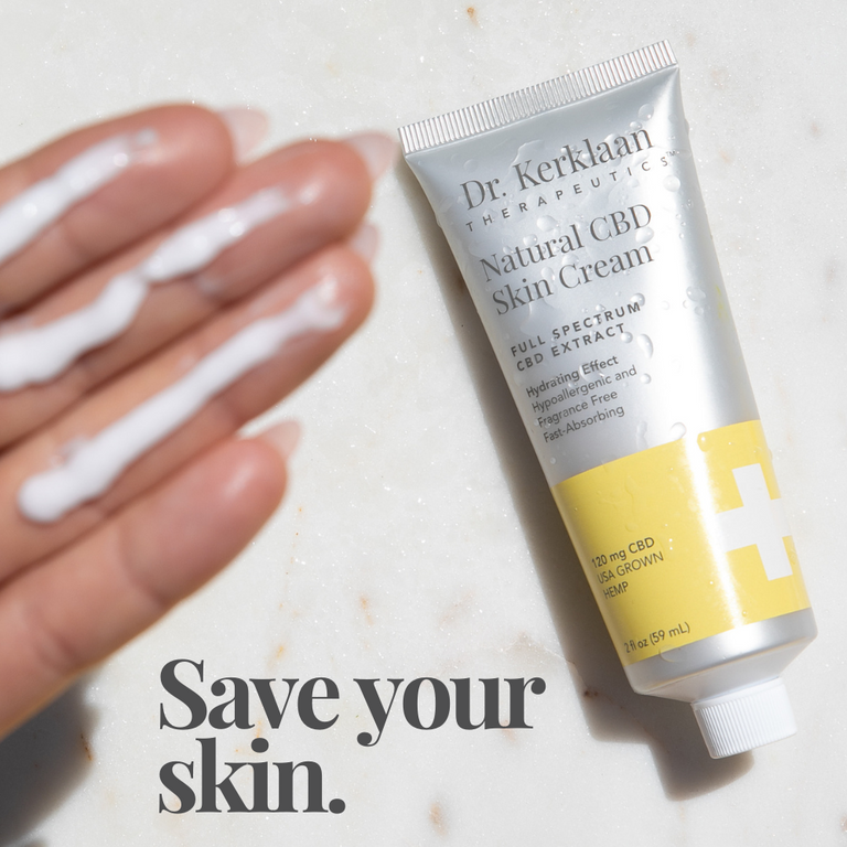Natural CBD Skin Cream | Dr. Kerklaan Therapeutics | Doctor- Designed